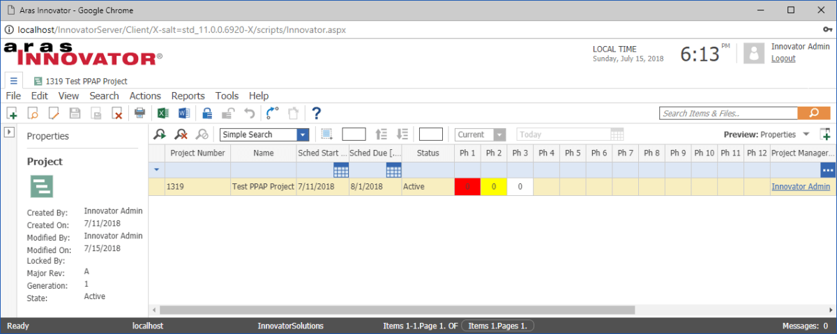 Aras Innovator-Project-簡介 – Brassai Kao’s Tech Weave